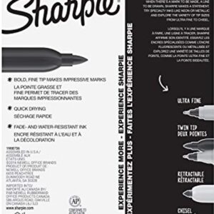 Sharpie Permanent Marker Fine Tip [30217PP] 8 Count (Pack of 3) 24 Markers Total