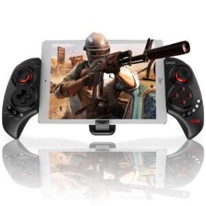 megadream wireless android game controller for pubg fotnite, key mapping gamepad joystick for samsung, htc, lg, google pixel and more, support 10 inch tablet