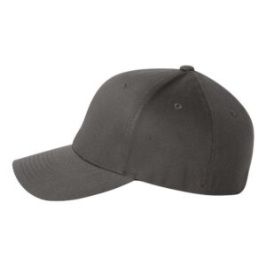 Flexfit 6277 Wooly Combed Twill Cap Dark Gray