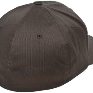 Flexfit 6277 Wooly Combed Twill Cap Dark Gray