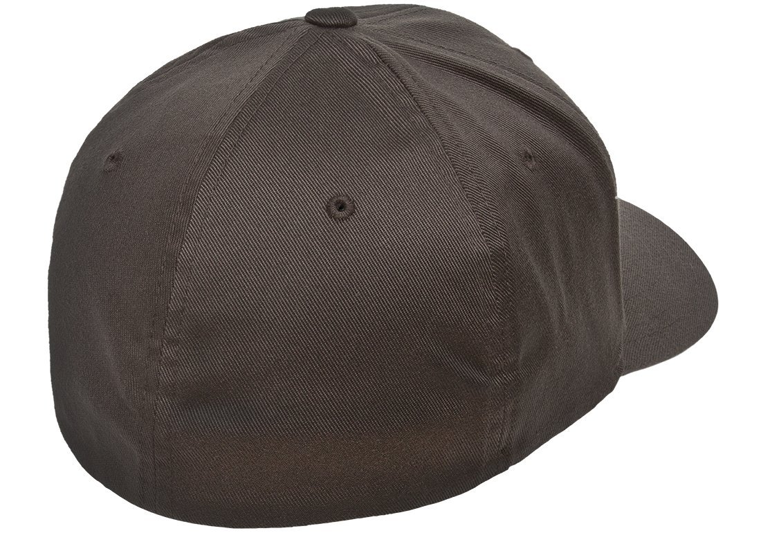 Flexfit 6277 Wooly Combed Twill Cap Dark Gray