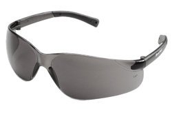 crews bk112af bearkat safety glasses gray frame w/ gray anti-fog lens (12 pair)