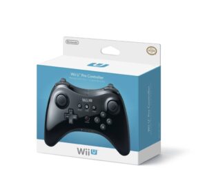 nintendo pro controller black - nintendo wii u