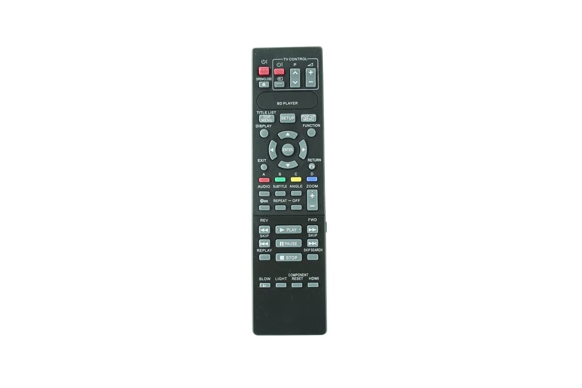 HCDZ Replacement Remote Control for Sharp GA717WJPA RRMCGA717WJPA GA630WJPA BD-HP16 BD-HP35 BD-HP35U Blu-ray BD DVD AQUOS Disc Player