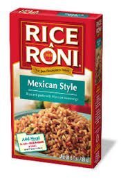 rice a roni, mexican style rice, 6.4oz box (pack of 6)