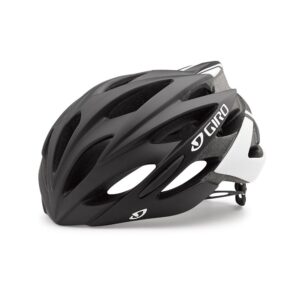 giro savant adult road cycling helmet - large (59-63 cm), matte black/white