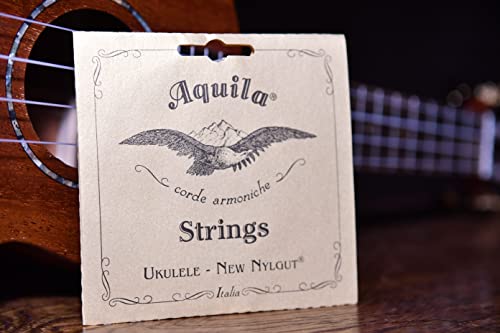 Aquila New Nylgut AQ-10 Tenor Ukulele Strings - High G - 1 Set of 4