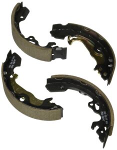 bosch bs747l blue drum brake shoe set - compatible with select ford focus; rear