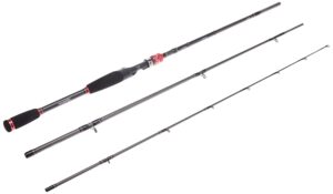 daiwa ardt703mhfb-tr ardito-tr multipiece travel trigger rod, 7' length, 3piece rod, medium/heavy power, fast action,black