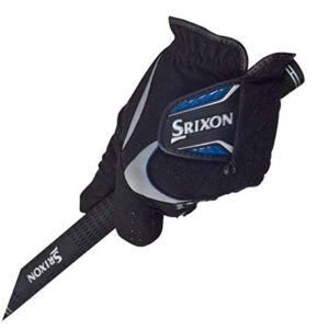 srixon rain glove (pair), black, medium/large