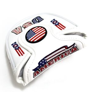 CNC GOLF USA MALLET Putter Cover Headcover for Scotty Cameron Taylormade Odyssey 2ball