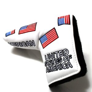 cnc golf usa flag putter cover headcover for scotty cameron taylormade odyssey blade