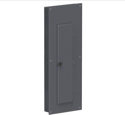 Square D - HOM4080M200PC 200 Amp 40-Space 80-Circuit Indoor Main Breaker Load Center, Gray