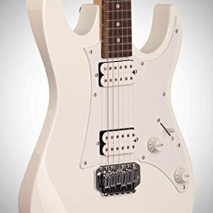 Ibanez 6 String Solid-Body Electric Guitar, Right, White (GRX20WWH)