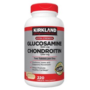 kirkland signature glucosamine & chondroitin, 220 tablets (4 pack)