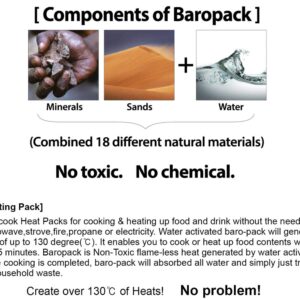 Barocook Fuel Pack Set (10-Piece), 50g