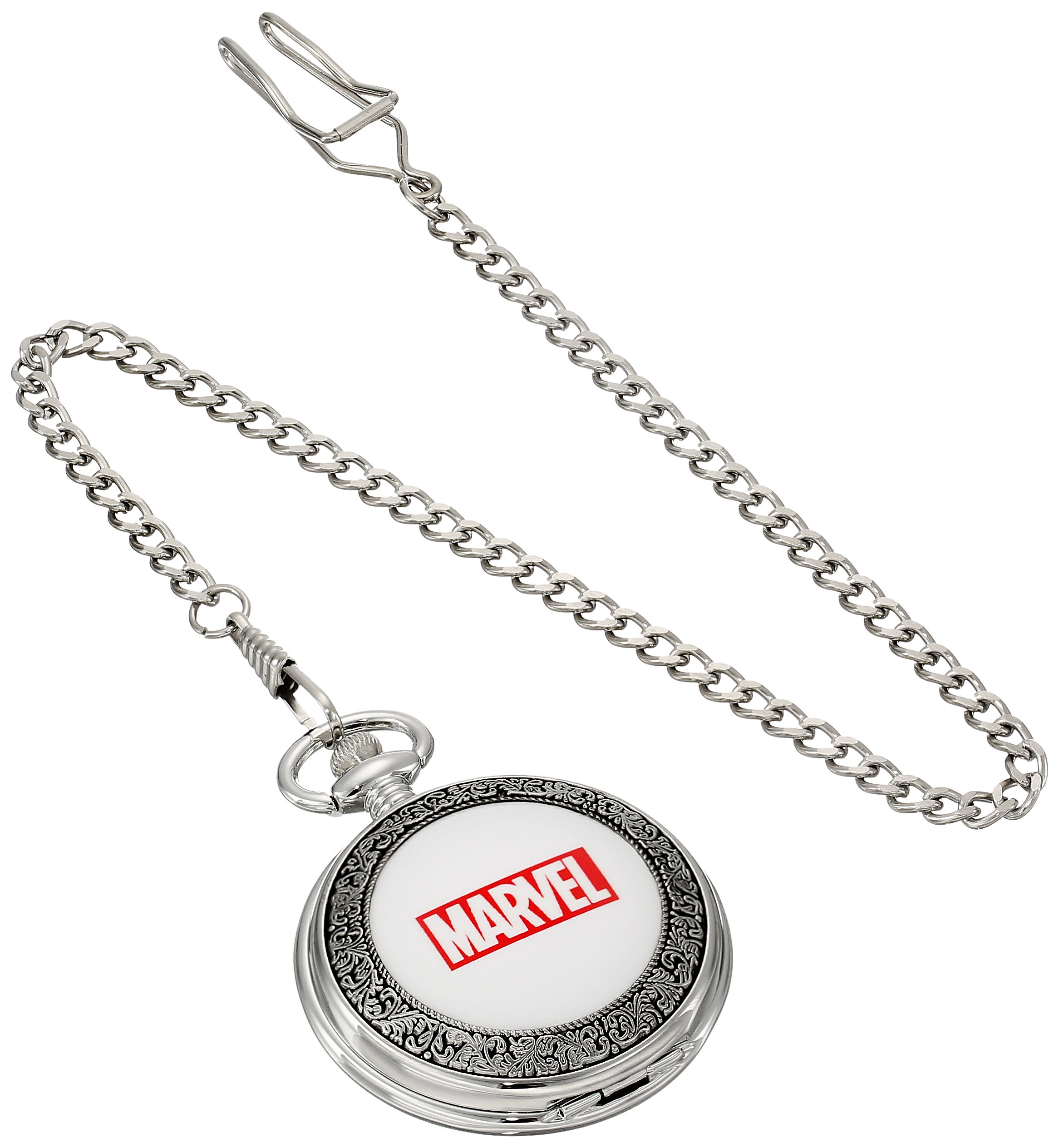 Marvel Men's Captain America W001741 Analog-Quartz Pocket Watch