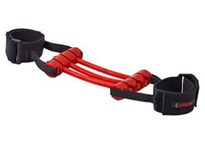 lifeline fitness interchangeable lateral resistor - professional resistance tool with up to 120lbs resistance - variable weighted resistance for lower body strength - workout agility