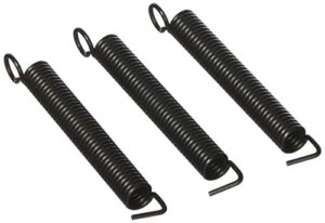 floyd rose noiseless tremolo springs black electric guitar bridge (frtsnbkp)