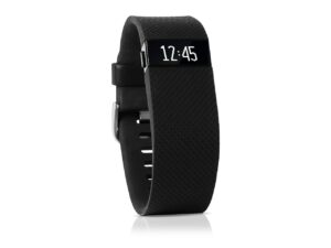 fitbit charge hr wireless activity wristband (black, small )