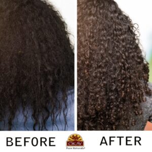 OKAY | Extra Dark 100% Natural Black Jamaican Castor Oil | For All Hair Textures & Skin Types | Grow Strong, Healthy, Smooth and Thick Hair | With Vitamin E - Omega 6 & 9 | 4 oz