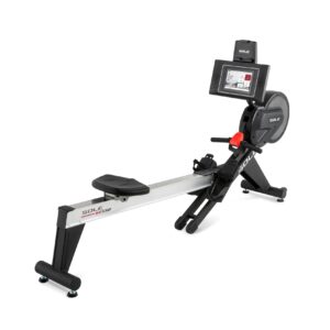 New 2023 Rowing Machine, SR550 Sole Fitness Rower, Foldable Rowing Machines for Home Use, Bluetooth, Touch Screen, Heart Monitoring, Air & Magnetic Resistance Row Machine, Rowers for at Home Exercise