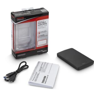 Toshiba Canvio Basics 2TB Portable Hard Drive - Black (HDTB320XK3CA)