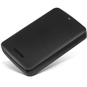 Toshiba Canvio Basics 2TB Portable Hard Drive - Black (HDTB320XK3CA)