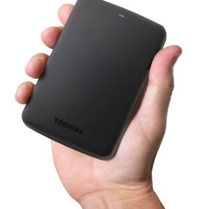 Toshiba Canvio Basics 2TB Portable Hard Drive - Black (HDTB320XK3CA)