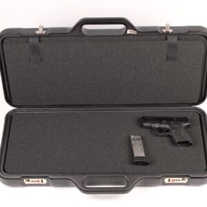 Negrini Cases 3039R/5130 Premium 2-Sided Handgun/AR Carbine Case, Black/Black