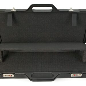 Negrini Cases 3039R/5130 Premium 2-Sided Handgun/AR Carbine Case, Black/Black