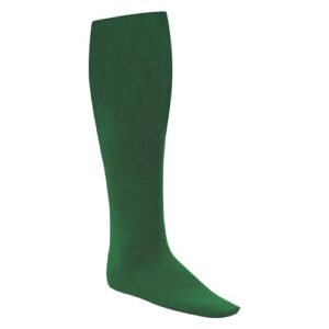 champion sports rhino® all sport socks - machine washable sport sock - for baseball, football, soccer - cushioned tube sock - stay-in-place fit - size xl/13-15 - kelly green