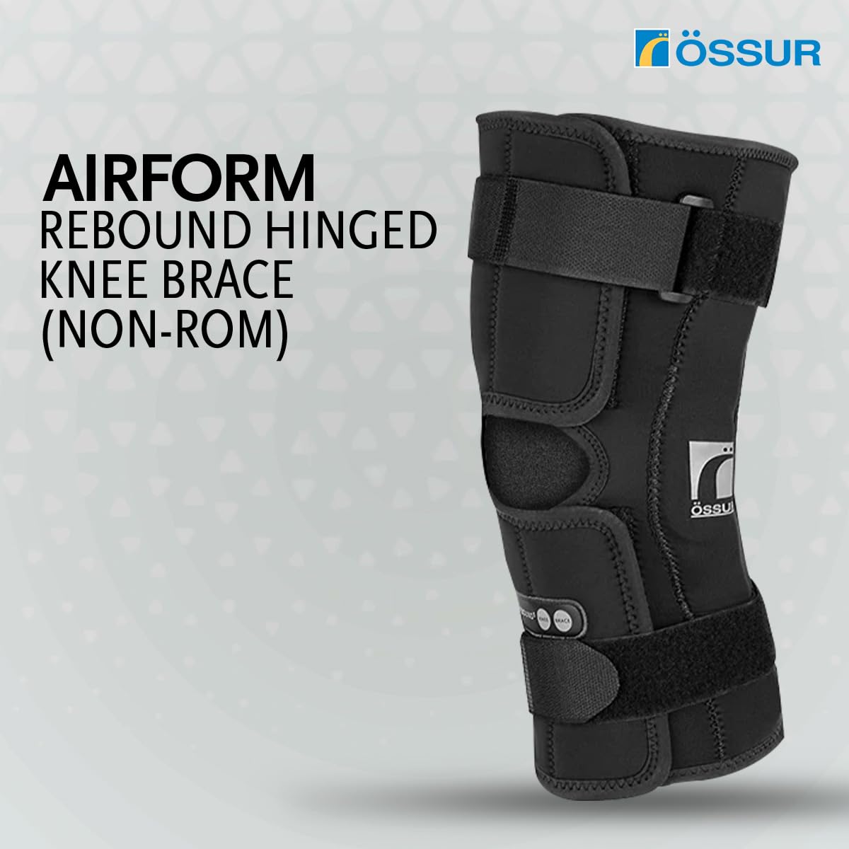 Össur Rebound Knee Wrap - Premium Compression for Personalized Knee Support, Stability, and Comfort in Sports, Workouts, and Everyday Wear - Enhance Knee Health and Performance (X-Small)