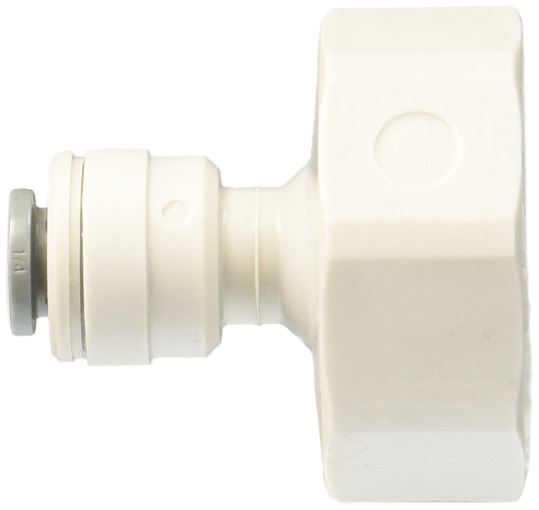 John Guest CI320816S Female Connector, 1/4" x 3/4" BSPP (Pack of 10)