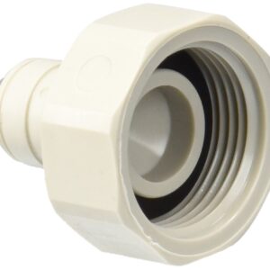 John Guest CI320816S Female Connector, 1/4" x 3/4" BSPP (Pack of 10)