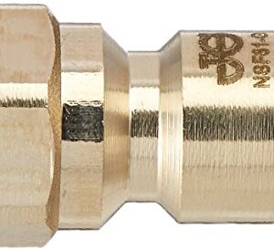 John Guest MI4508F4SLF Female Flare Connector, 1/4" OD x 1/4 (Pack of 10)