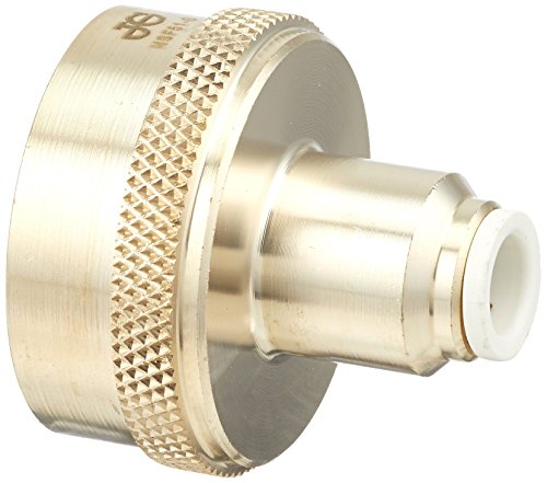 John Guest NC2098LF Female Garden Hose Connector, 1/4" OD x 3/4 (Pack of 10)