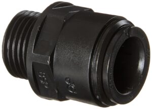 john guest pm011514e male connector, 15 mm x 1/2" bspp (pack of 10)