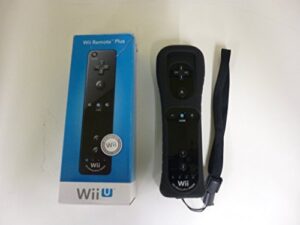 nintendo wii remote plus, black