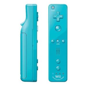 nintendo wii remote plus, blue