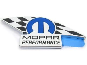 mopar chrome plated performance badge - 82214234