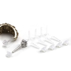 pierced earring protector covers,hypoallergenic piercing protectors by e'arrs with extra backs