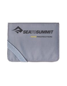 sea to summit rfid travelling light card holder, charcoal