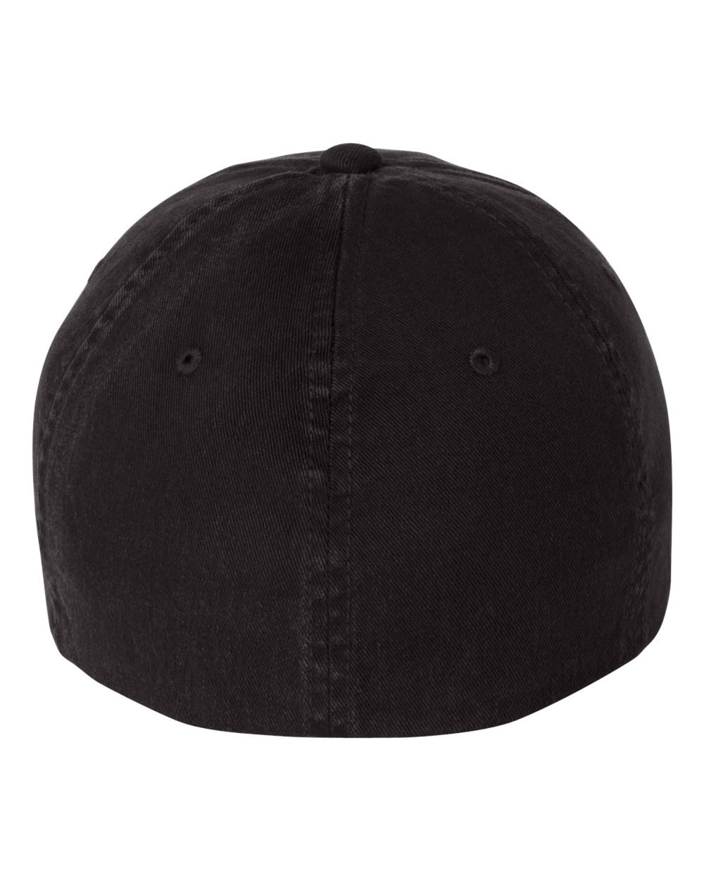 Flexfit 6997 Low Profile Garment Washed Cotton Cap - Extra Extra Large (Black)