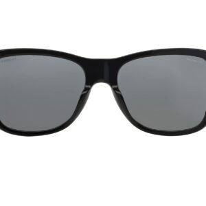 Versace Man Sunglasses Black Frame, Dark Grey - Polarized Lenses, 58MM