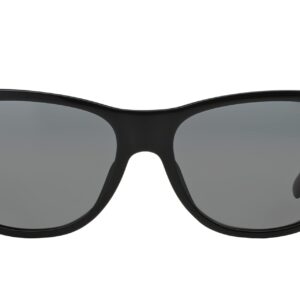 Versace Man Sunglasses Black Frame, Dark Grey - Polarized Lenses, 58MM