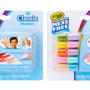 Crayola Color Wonder Mess Free Coloring Kit, 80pc, Toddler Toys, Gift for Boys and Girls