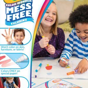 Crayola Color Wonder Mess Free Coloring Kit, 80pc, Toddler Toys, Gift for Boys and Girls