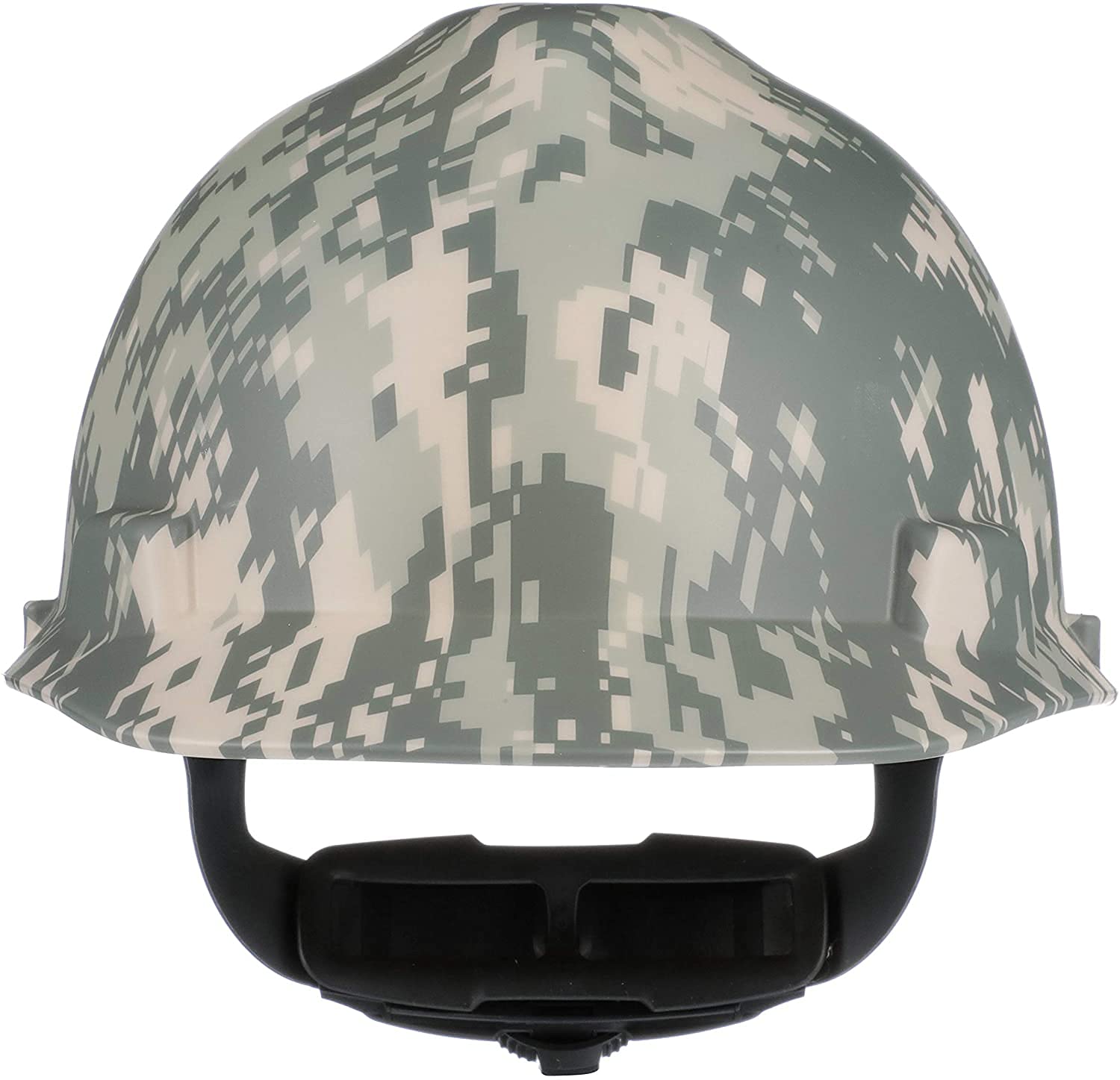 MSA 10103908 Freedom Series V-Gard Cap Style Safety Hard Hat With Fas-Trac III Ratchet Suspension | Polyethylene Shell, Self Adjusting Crown Straps - Standard Size in American Camouflage