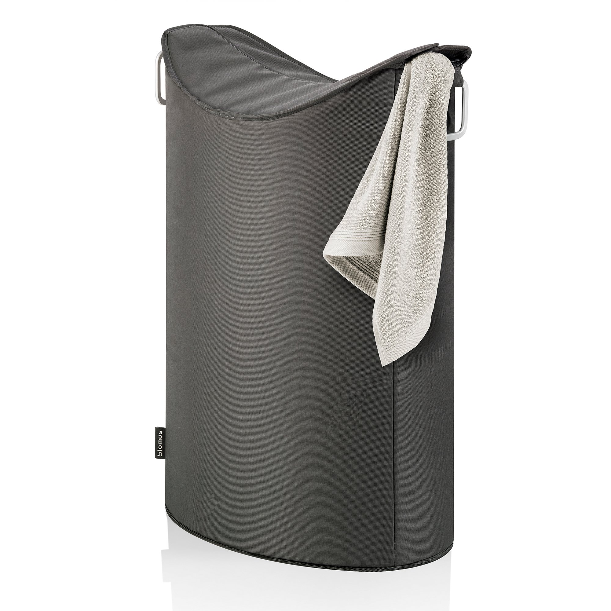 blomus 65384 Laundry Bin, Anthrocite